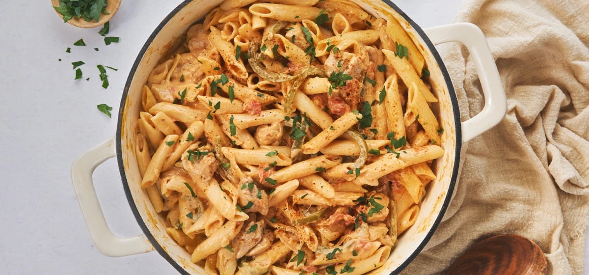 One pot cajun chicken pasta Recipe - Walmart.com