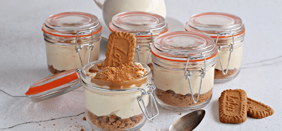 No bake biscoff cheesecake jar Recipe - Walmart.com