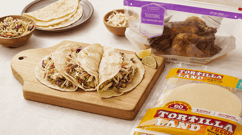 Rotisserie chicken street tacos Recipe - Walmart.com