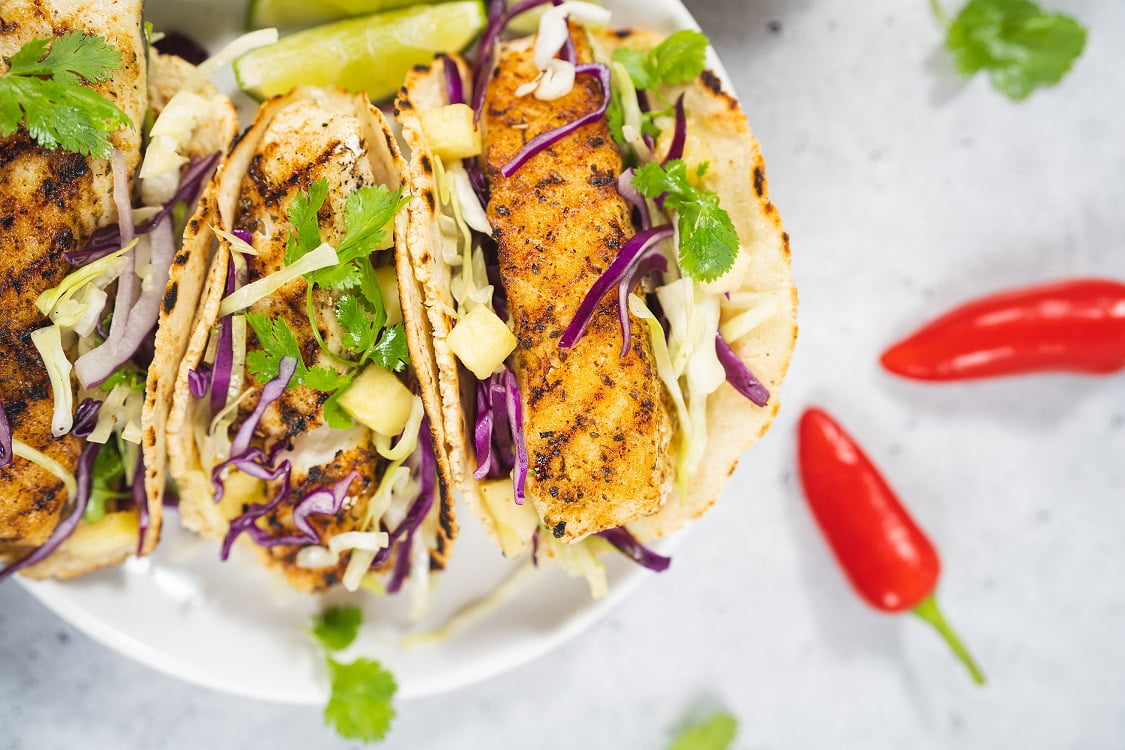 Grilled fish tacos Recipe - Walmart.com