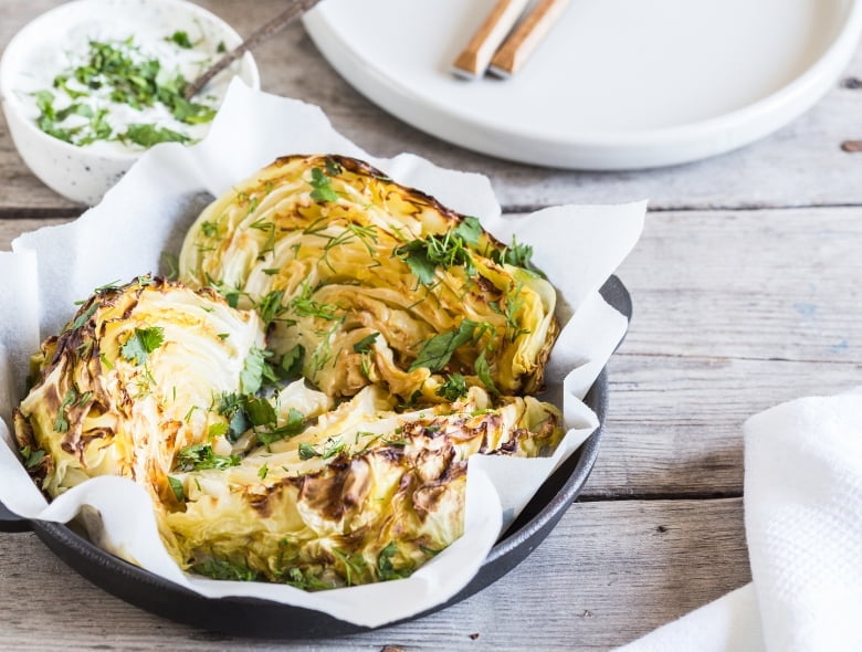Crispy roasted cabbage wedges Recipe - Walmart.com