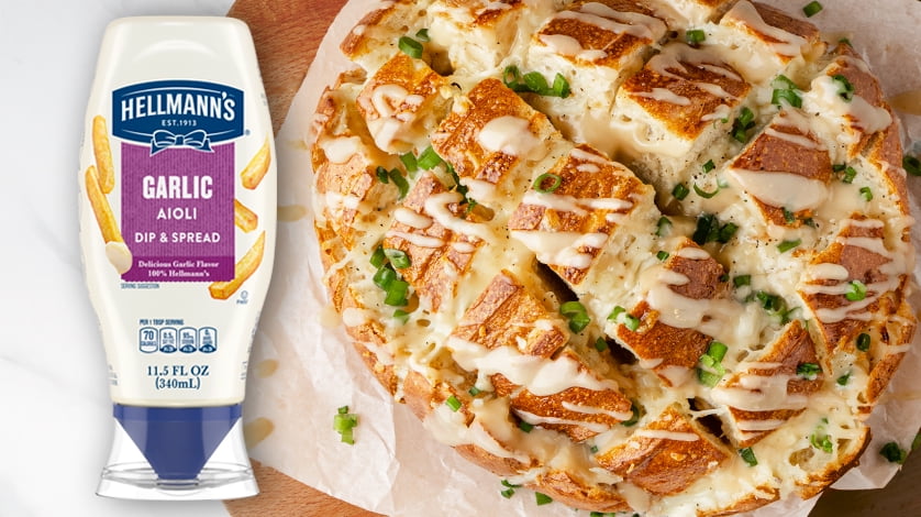 Cheesy Garlic Pull Apart Bread Recipe - Walmart.com