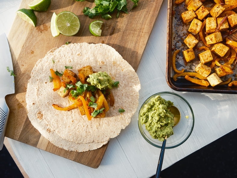 Sheet pan tofu fajitas Recipe - Walmart.com