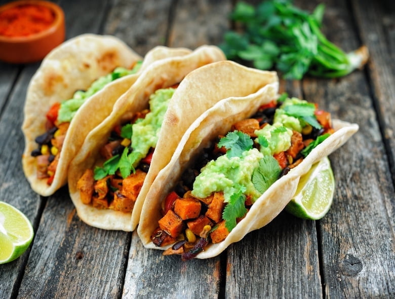 Sweet potato and black bean tacos Recipe - Walmart.com