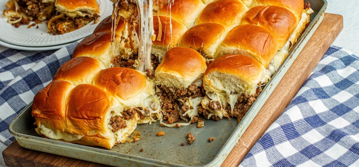 Cheesy french onion pull-apart sliders Recipe - Walmart.com