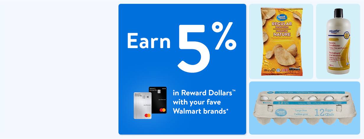 Walmart Rewards Mastercard | Walmart Canada