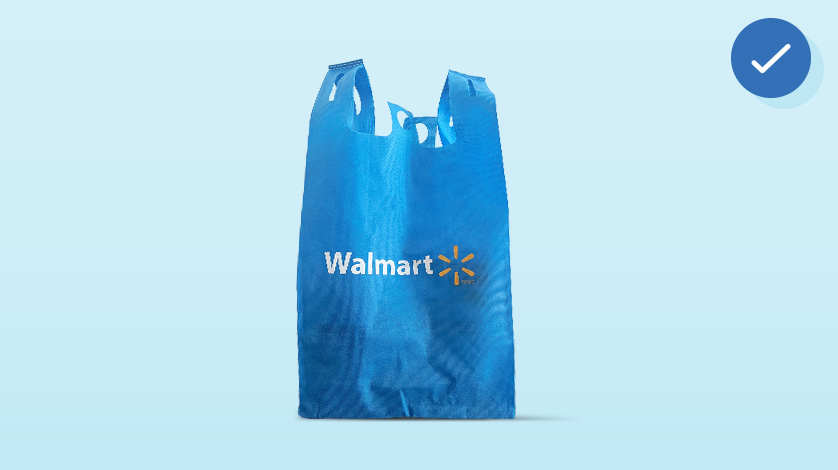 Reusable bags recycling | Walmart Canada