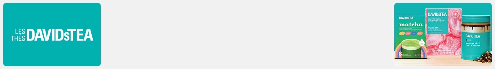 Les thés Davids Tea