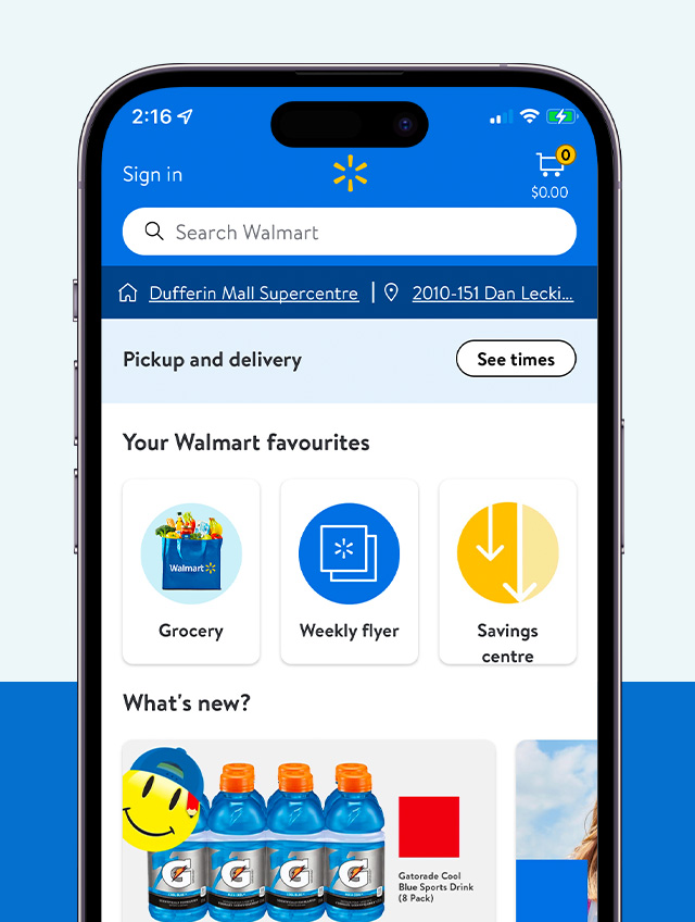 Walmart Canada App Online Shopping Grocery App