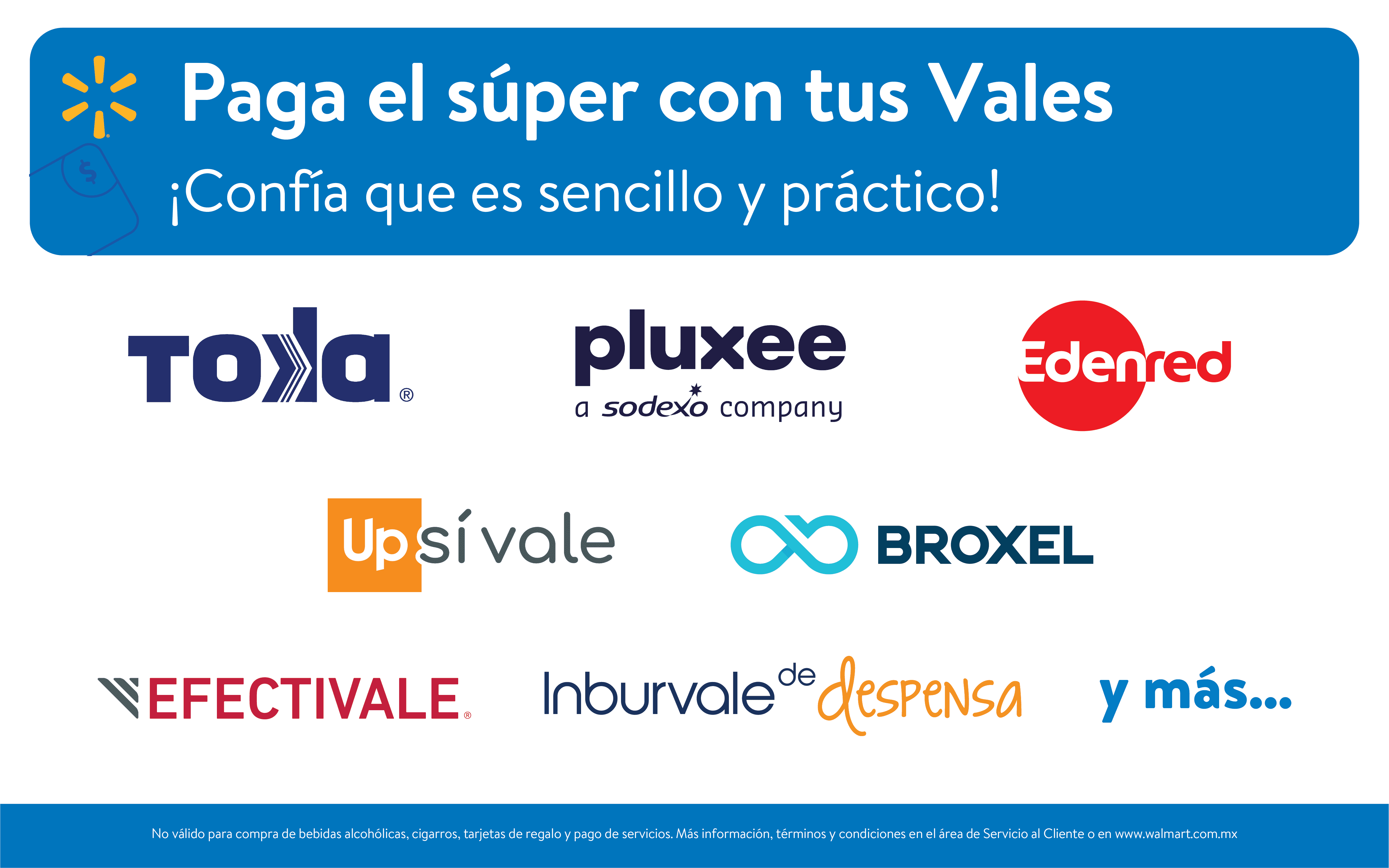 Vales y Programas Sociales - Walmart Exclusivos Online