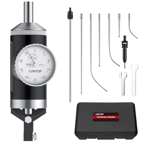 0-0.15''/0.0005''Coaxial Centering Indicator for Milling and Boring ...