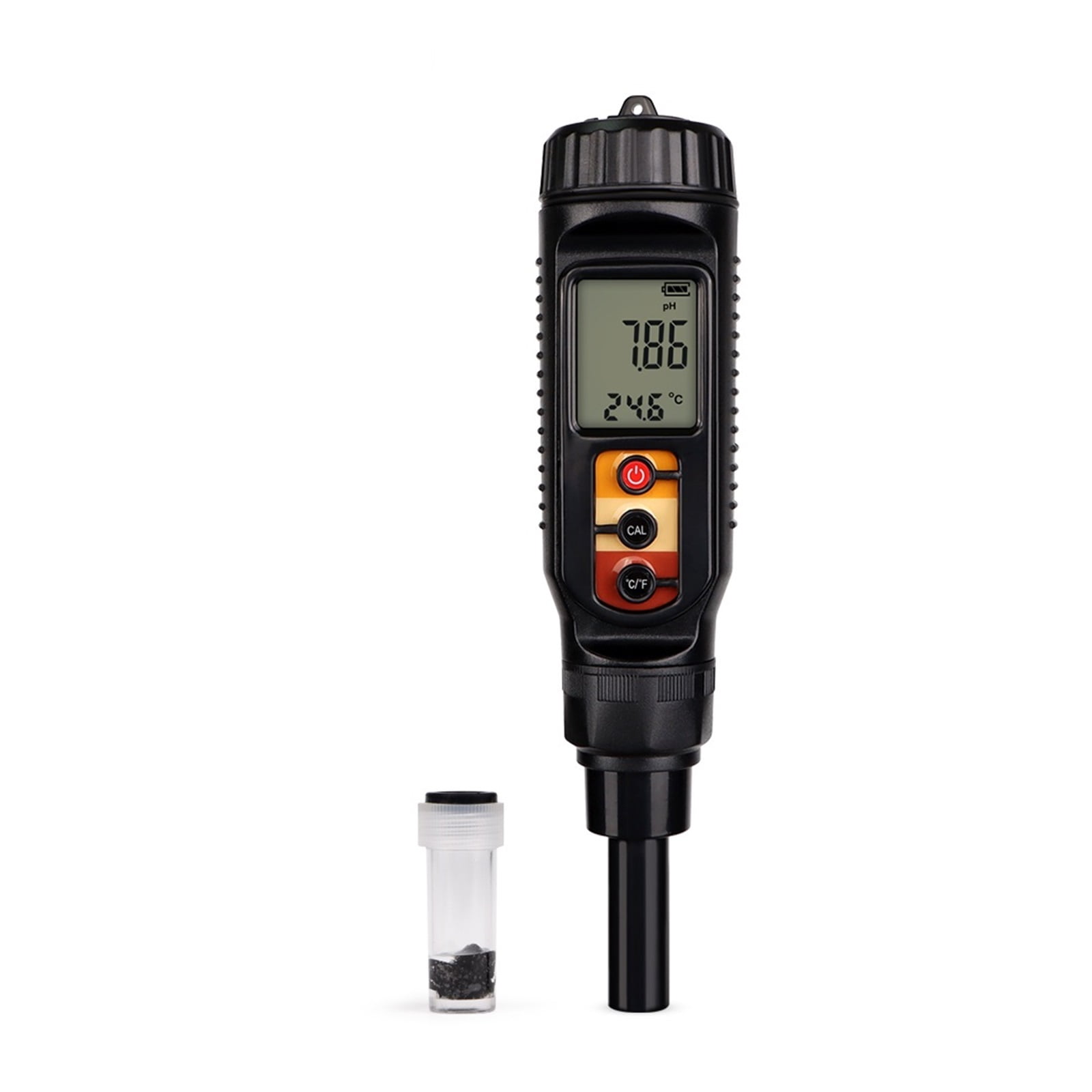 0.00-14.00pH Digital Food PH Meter Handheld Soil Dough PH Detector ...