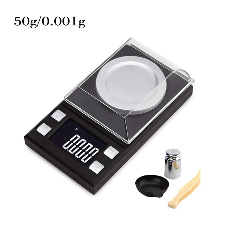 0.001g Mini Precision Digital Electronic Scales Laboratory Jewelry ...