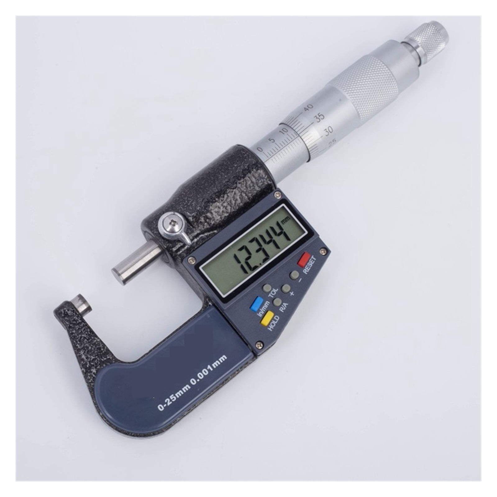 0.001mm Electronic Outside Micrometer 0-25mm Digital Micrometer Caliper ...
