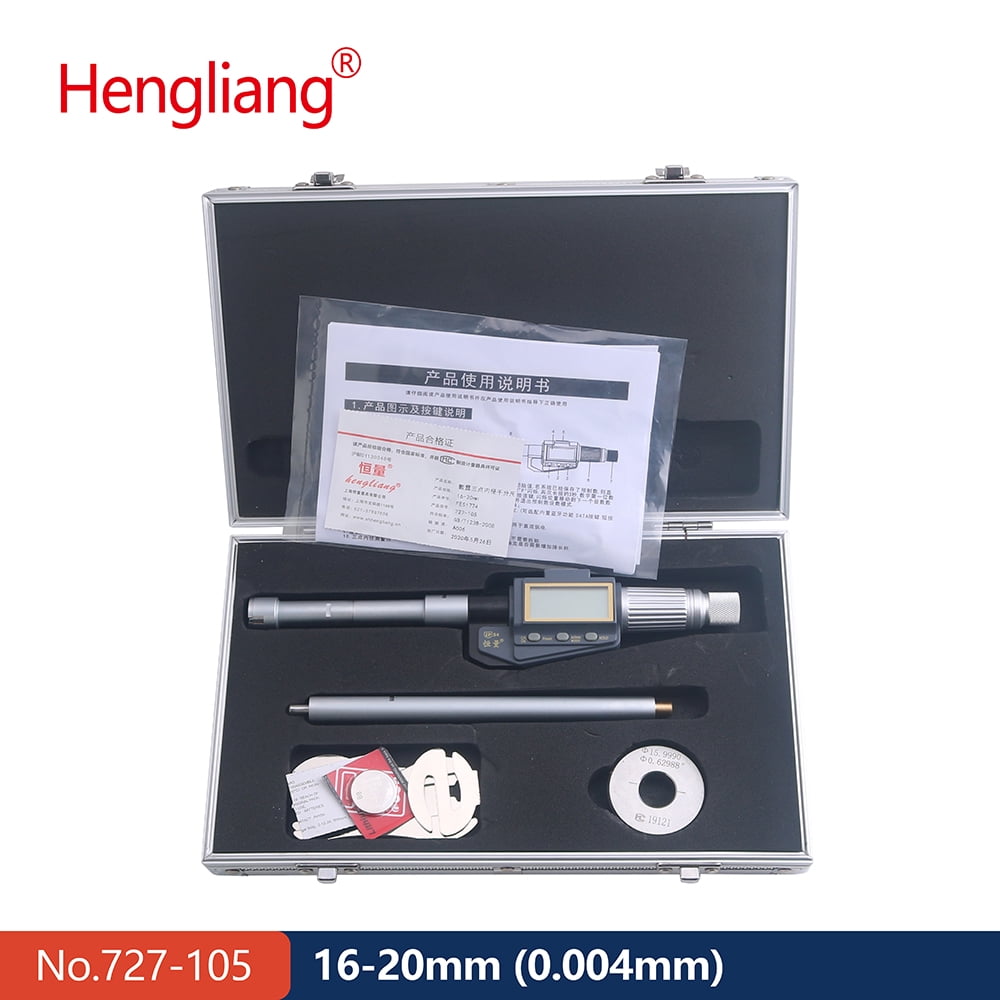 0.004mm High-Precision Digital Display Electronic Three-Jaw Inner ...