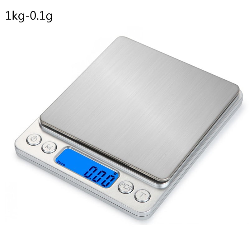 0.01/0.1g Precision LCD Digital Scales 500g/1/2/3kg Mini Electronic Grams Weight Balance Scale ...
