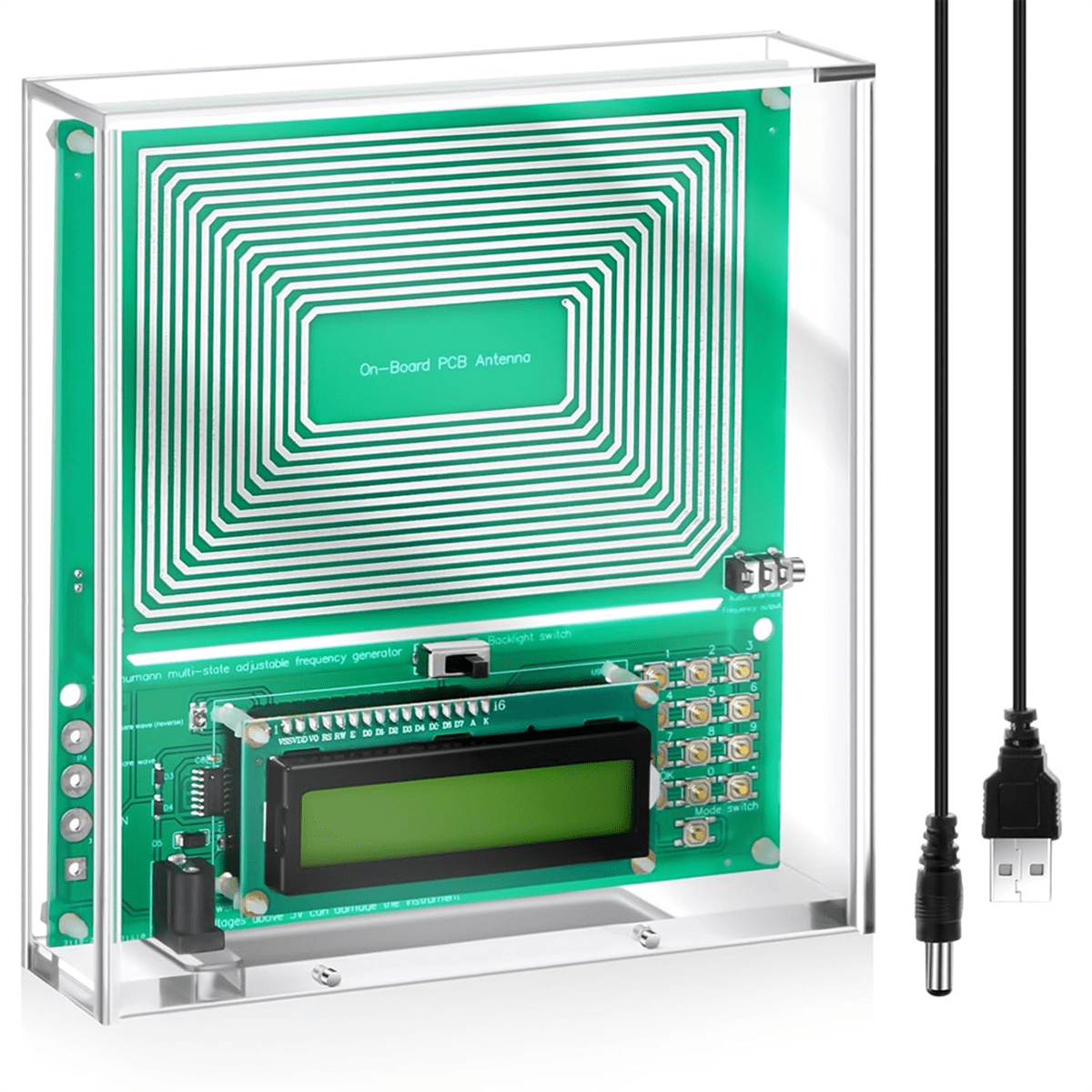 0.01-30000Hz Adjustable Sine Wave Resonance Generator Ultra Low ...