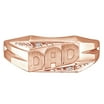 PalmBeach Jewelry Men's Diamond Accent "Dad" I.D. Ring in Solid 10k ...