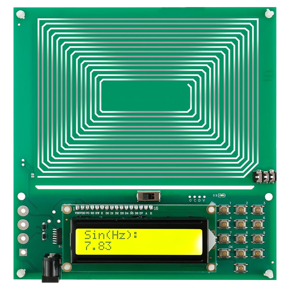 0.01Hz-30000Hz Adjustable Sine Wave Resonance Generator, 7.83Hz Ultra ...