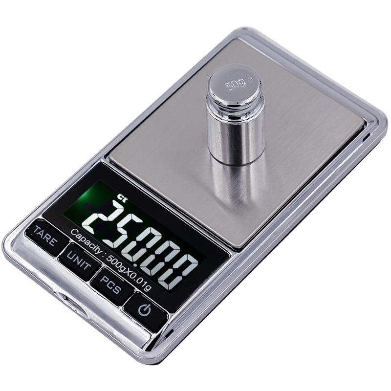 0.01g/0.1g Precision Pocket Scale Digital Electronic Gold Jewelry Carat ...