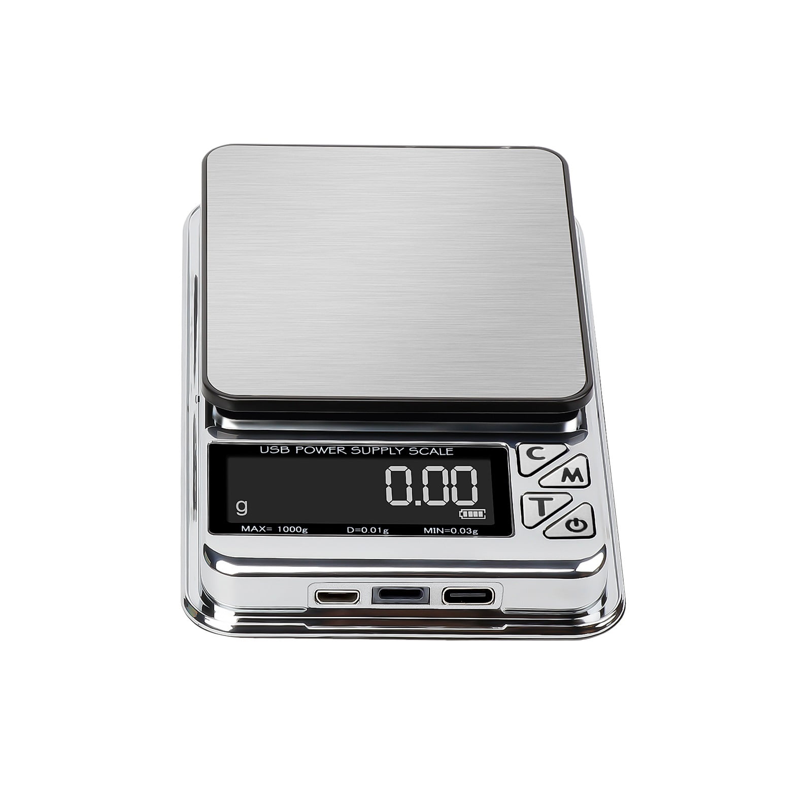 0.01g Rechargeable Electronic Pocket Gram Scale Portable Digital ...