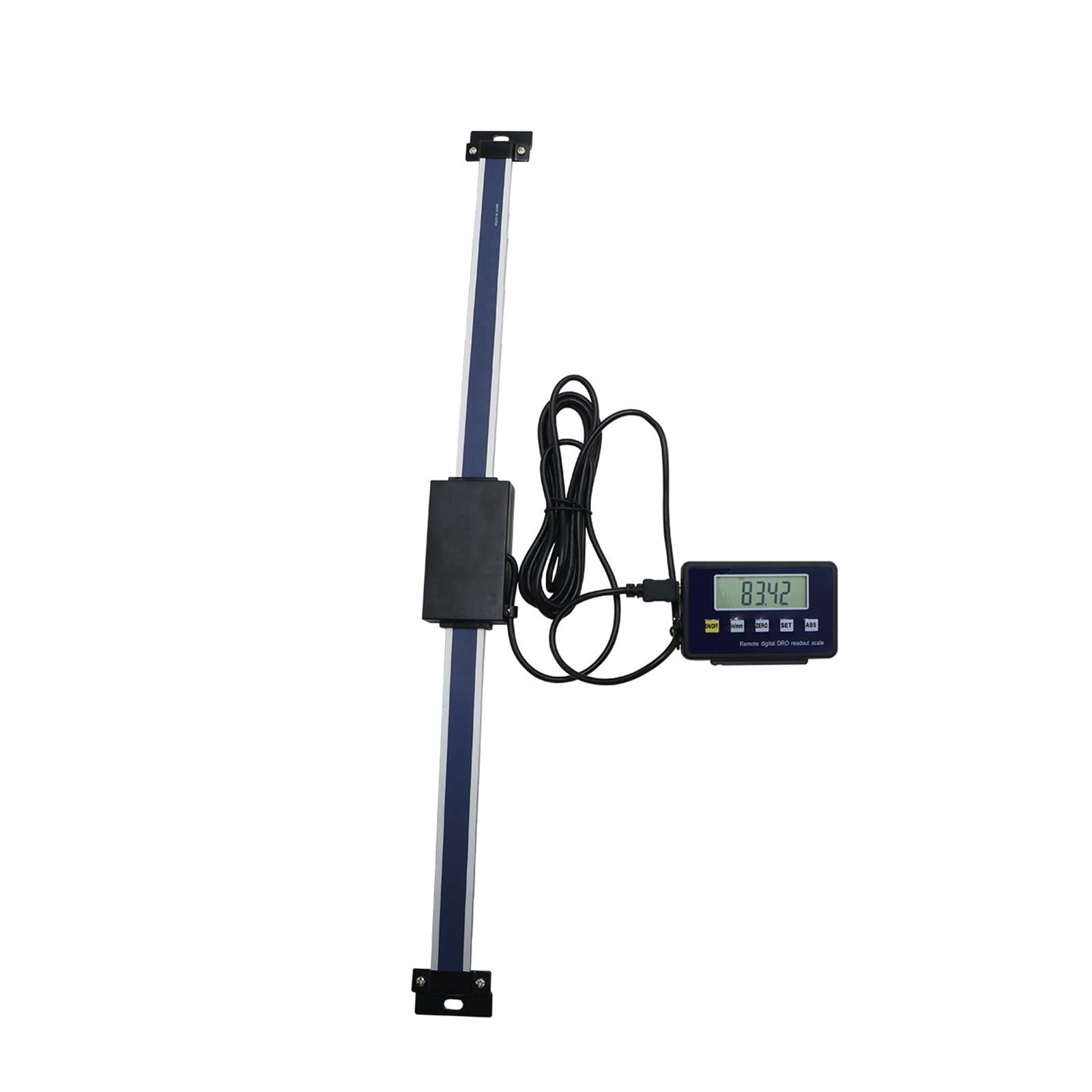 0.01mm 0-500mm Digital Linear Scale With LCD Base Remote Display Readout Linear Scale External ...