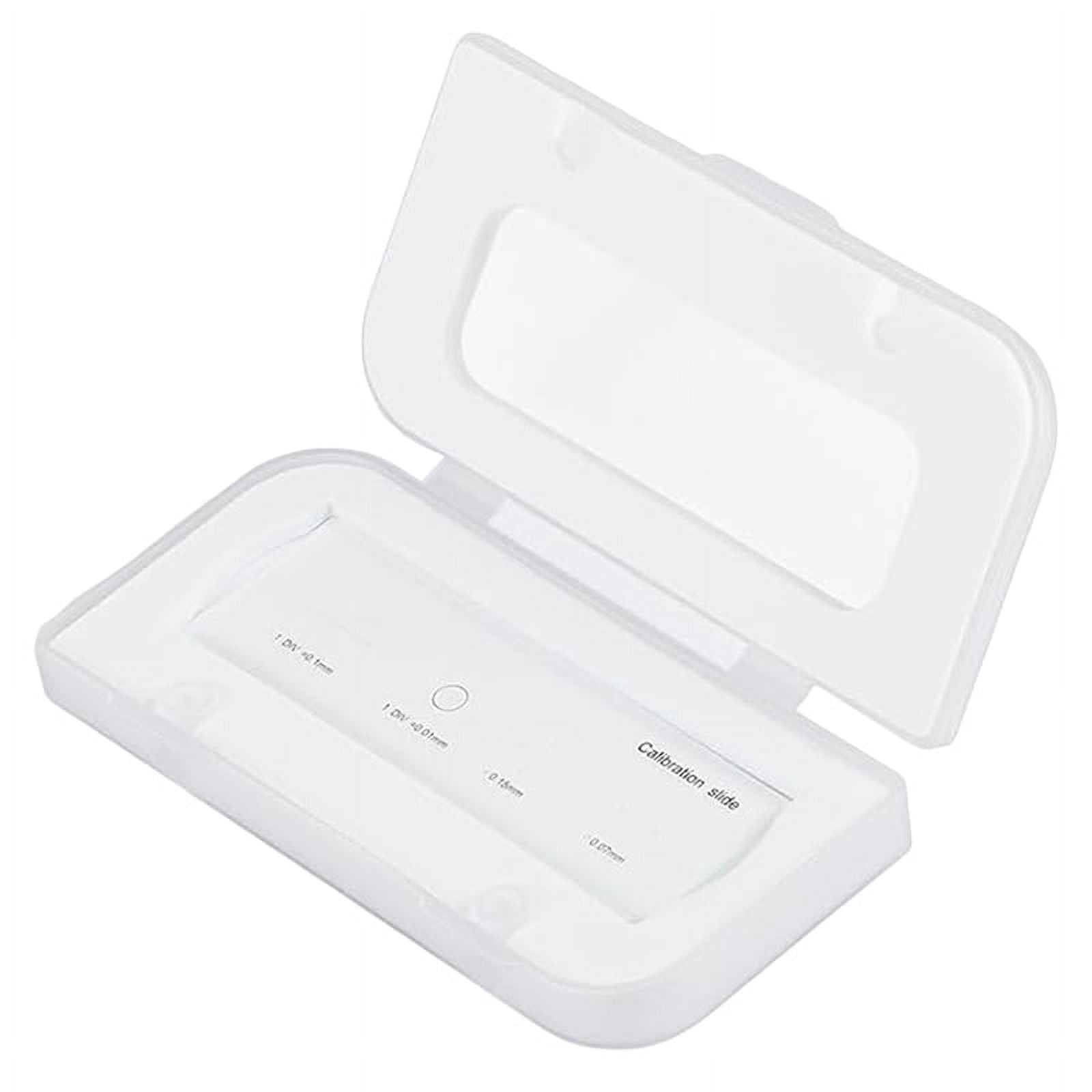 0.01mm Microscope Calibration Slide Ruler -Stage Microscope Reticle ...