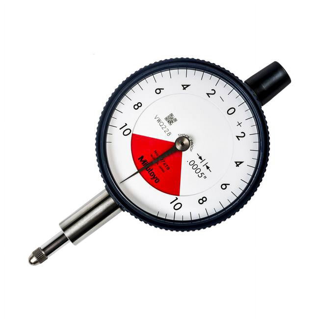 0.02 in. One Revolution Flat Back Dial Indicator - Walmart.com