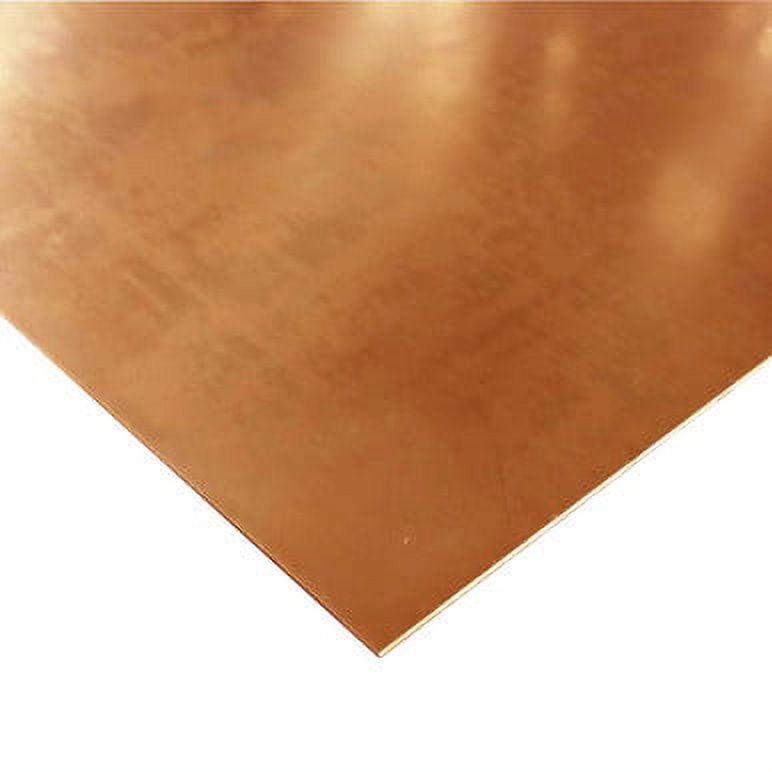 0.021" x 6" x 8", C110-H02 Copper Sheet - Walmart.com