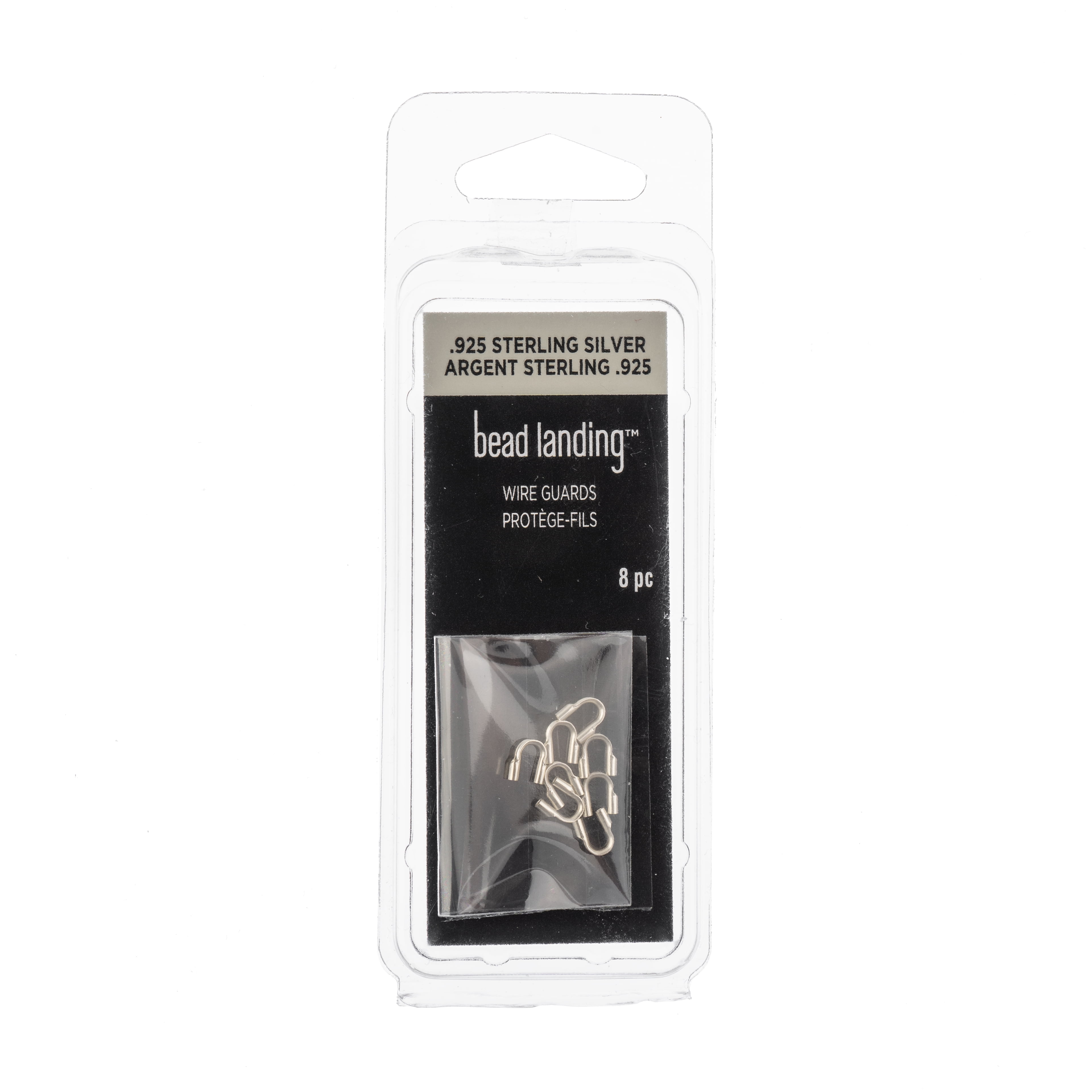 0.031'' Sterling Silver Wire Guards - 8ct. by Bead Landing - Walmart.com