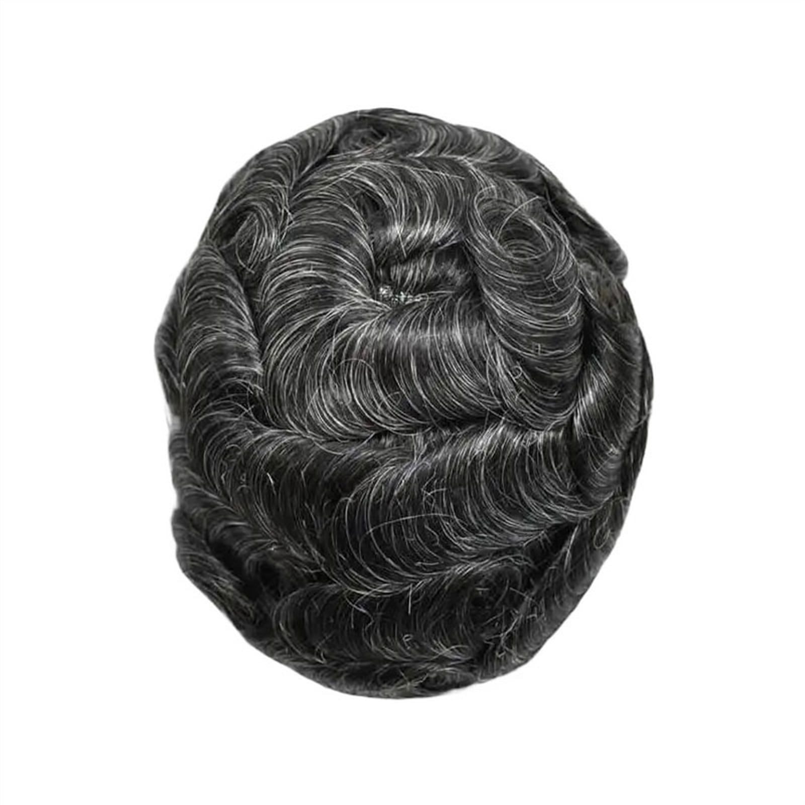 0.03mm Untra Thin Skin Male Hair Toupee Men Prosthesis Capillary Remy ...