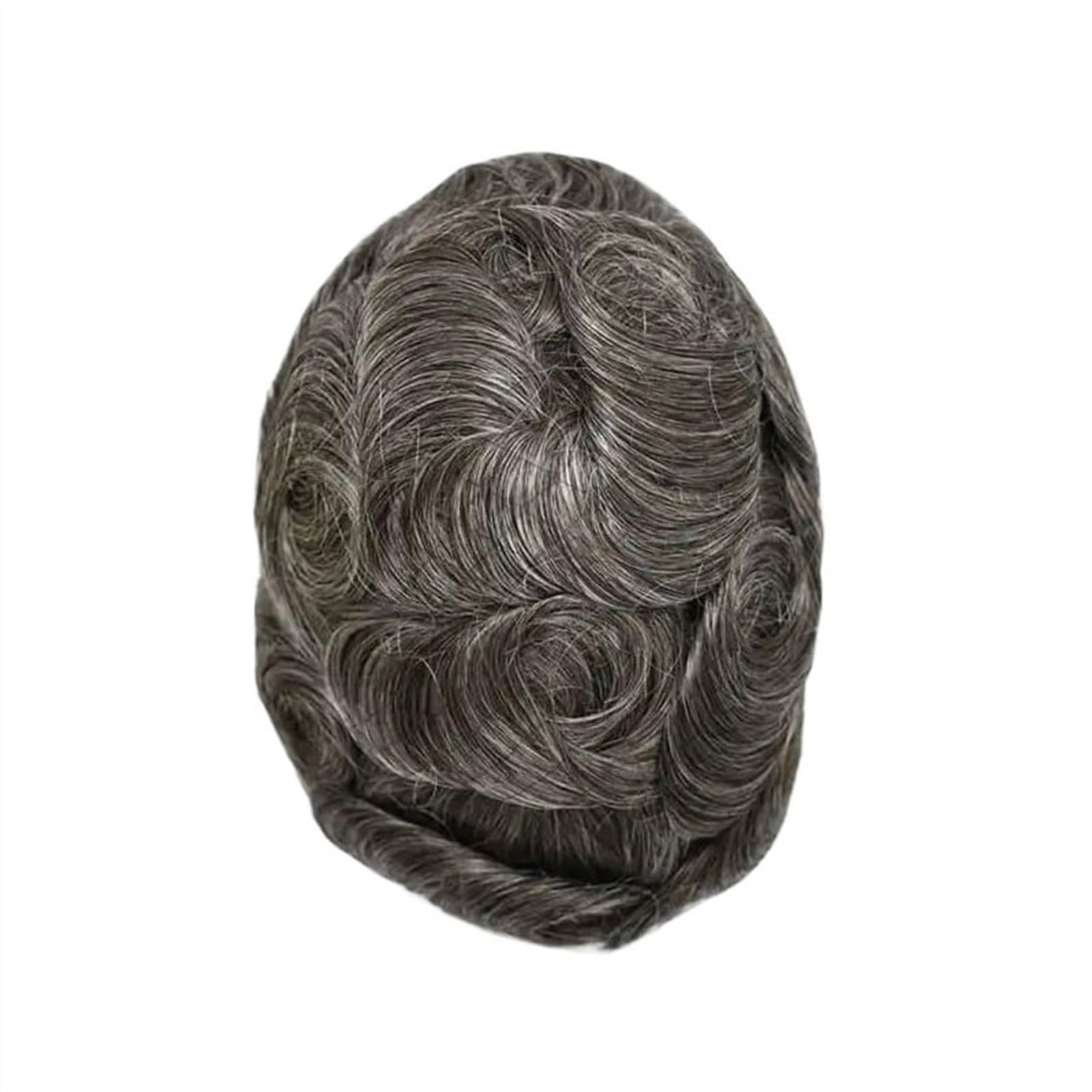 0.03mm Untra Thin Skin Male Hair Toupee Men Prosthesis Capillary Remy ...