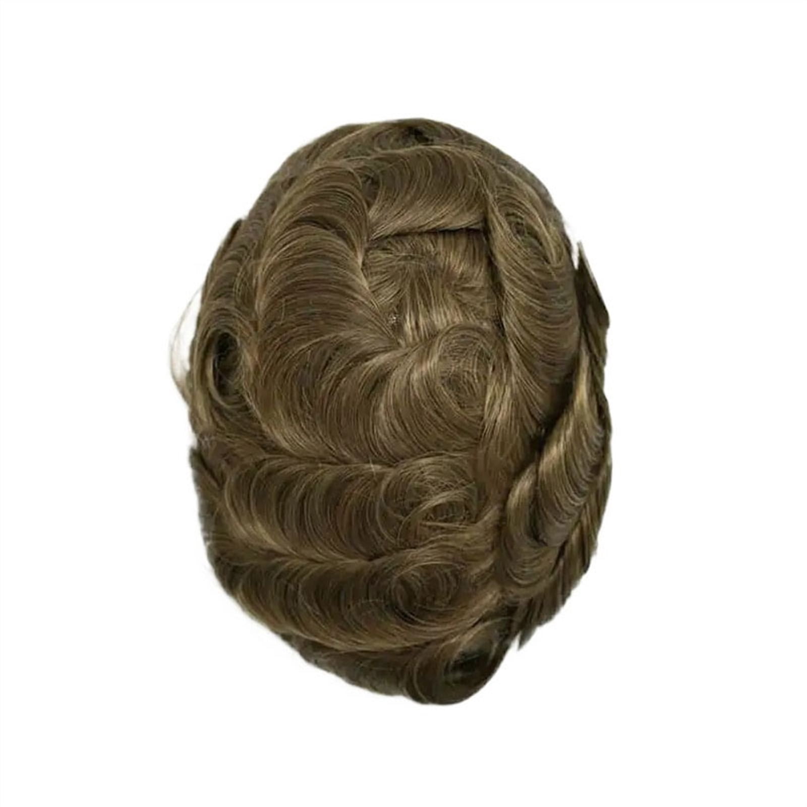 0.03mm Untra Thin Skin Male Hair Toupee Men Prosthesis Capillary Remy ...