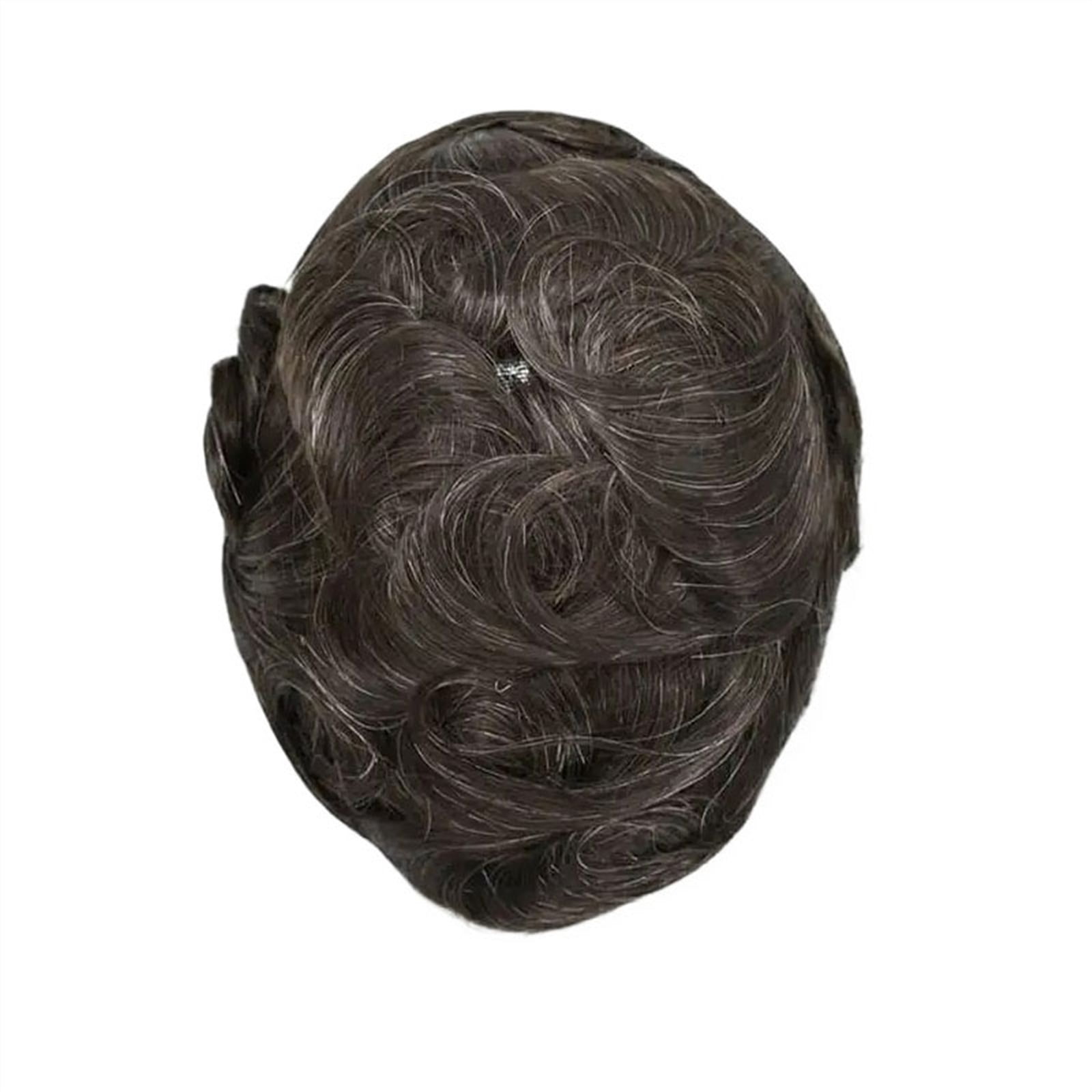 0.03mm Untra Thin Skin Male Hair Toupee Men Prosthesis Capillary Remy ...