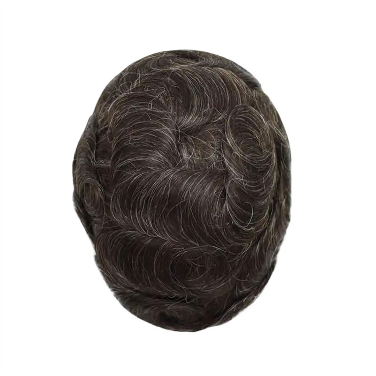 0.03mm Untra Thin Skin Male Hair Toupee Men Prosthesis Capillary Remy ...