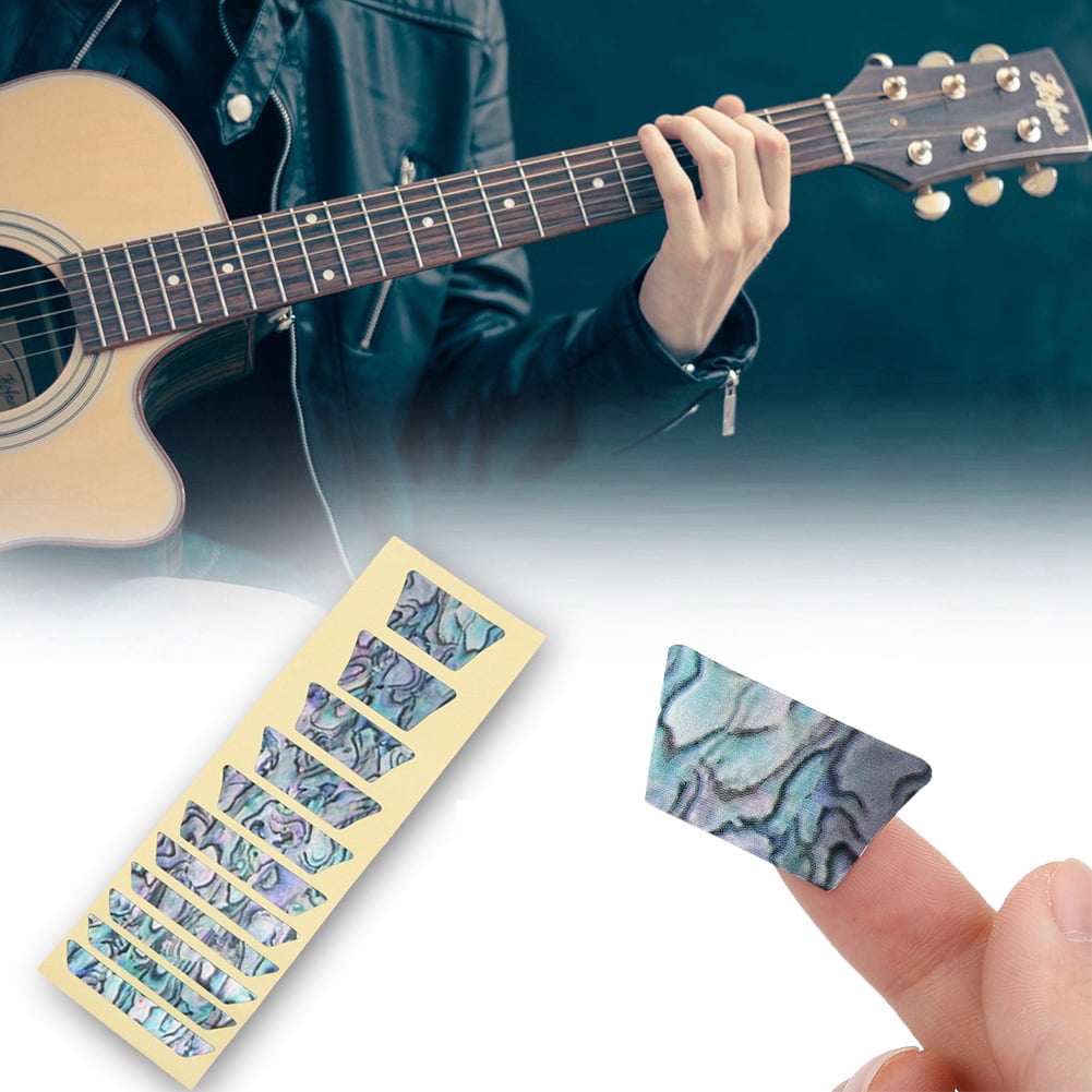 TuseyRxln 0.04mm Premium Electric Guitar Fretboard Decals Fingerboard ...