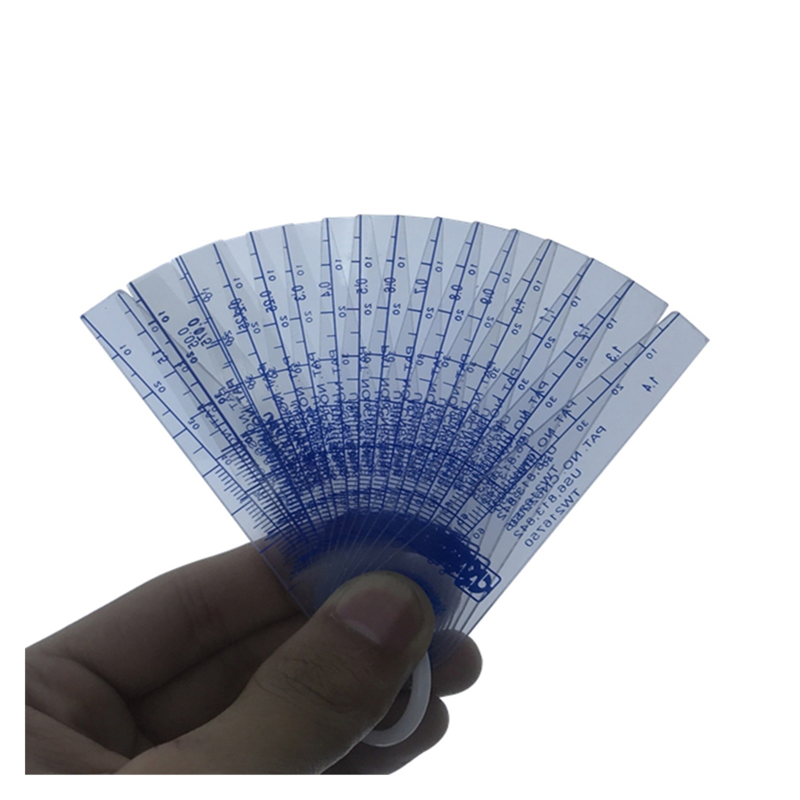 0.05-1.5-2.0-3mm 18pcs 20pcs Thickness Plastic Feeler Gauge Gap Filler ...