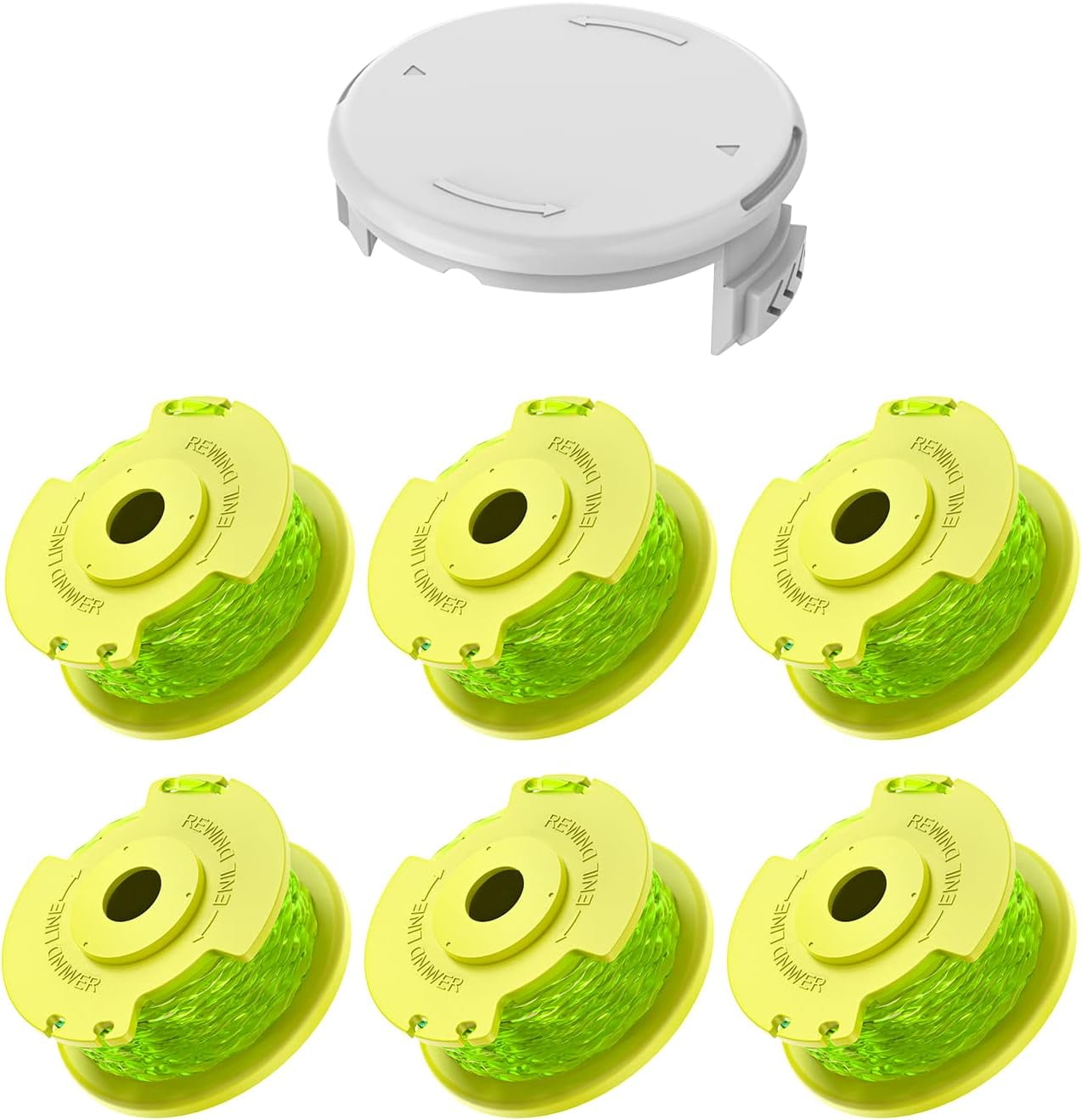 0.080" x 11′Weed Eater String,Trimmer String Compatible with Ryobi One ...