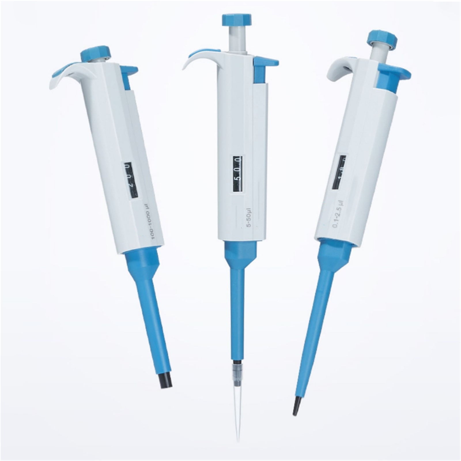 0.1 ~1000uL 5mL 10mL All Size Single Channel Manual Adjustable Volume ...