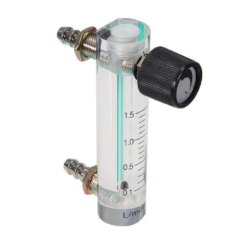 0-1.5LPM Oxygen Air Gas Flowmeter LZB-6M with Connector Industrial ...