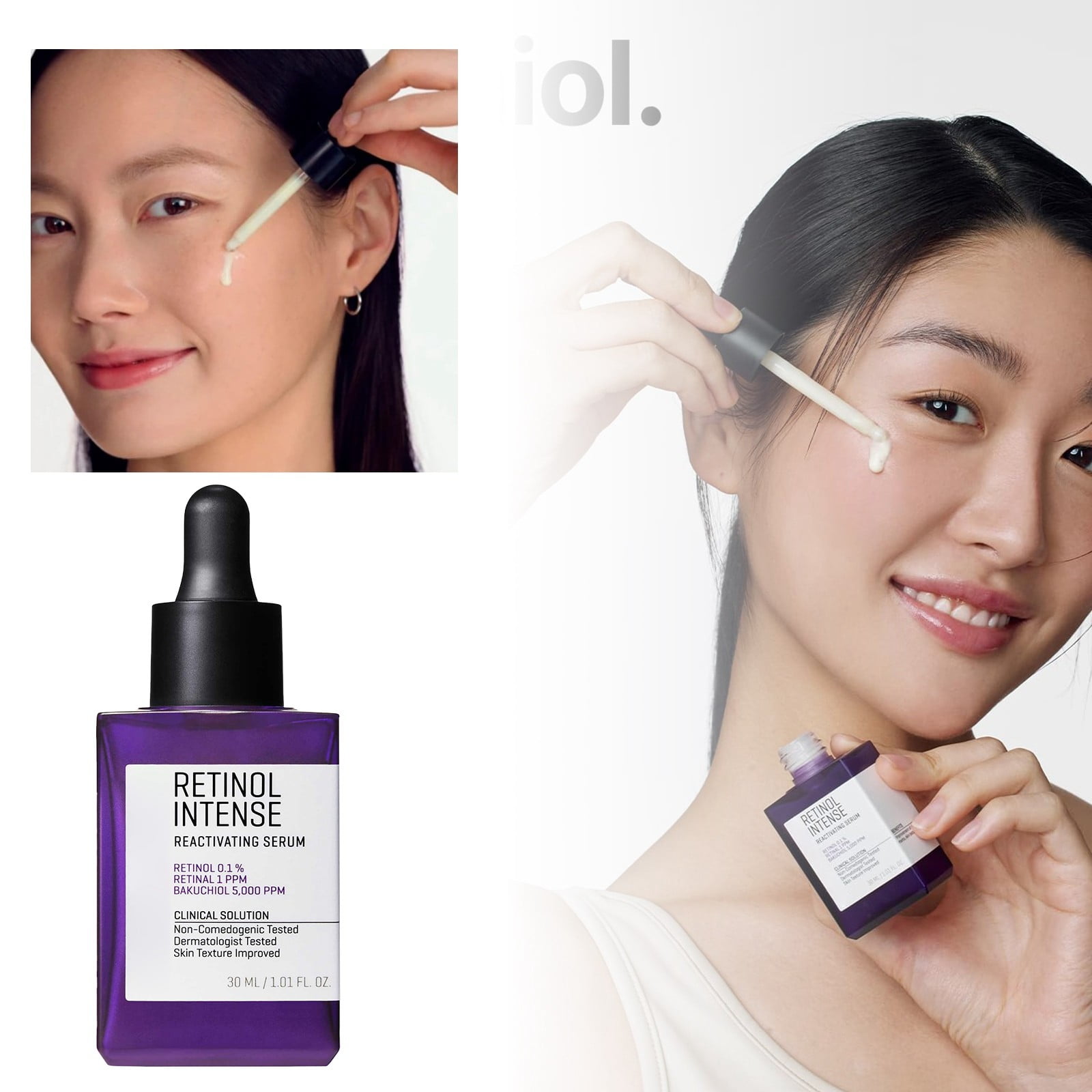 0.1% Aging Skin Smoothing Elasticity Mark Reduction Glass Skin Effect ...