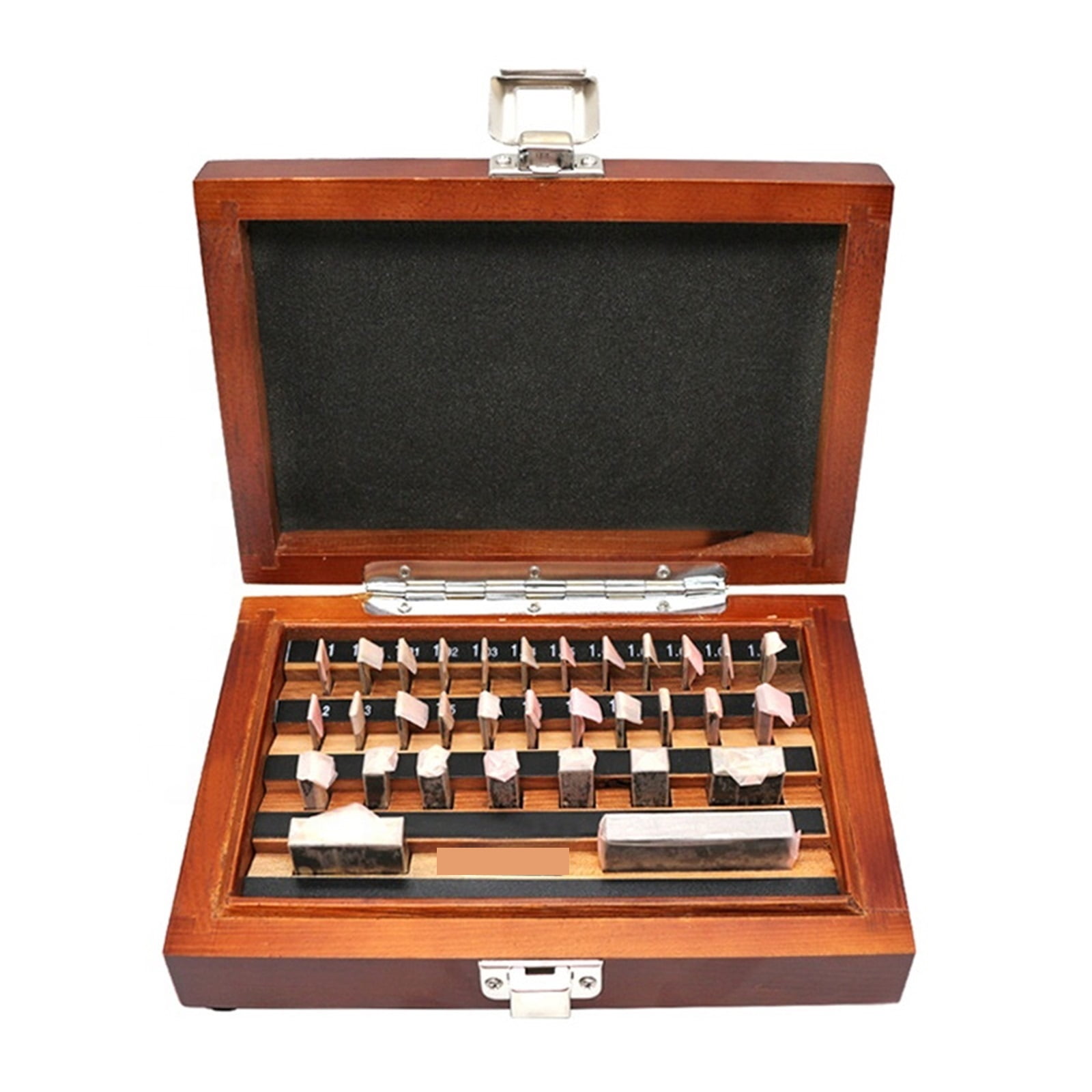 0 1 Grade 1.005-50mm 32 Blocks Metric Steel Gauge Block Set ,Easy to ...