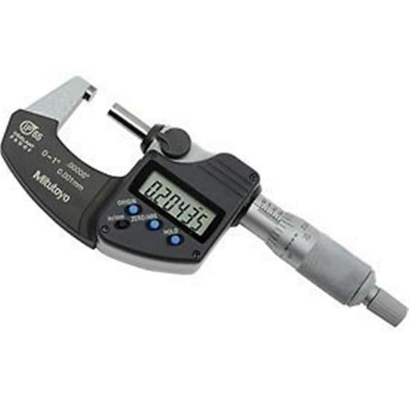 0-1 in. IP65 Digimatic Micrometer with Certification - Walmart.com