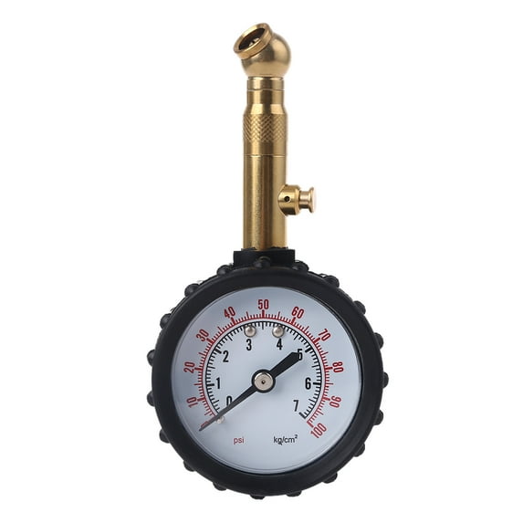 0-100 Dial Tire Pressure Gauge Easy Read Hardware Suitable for ...