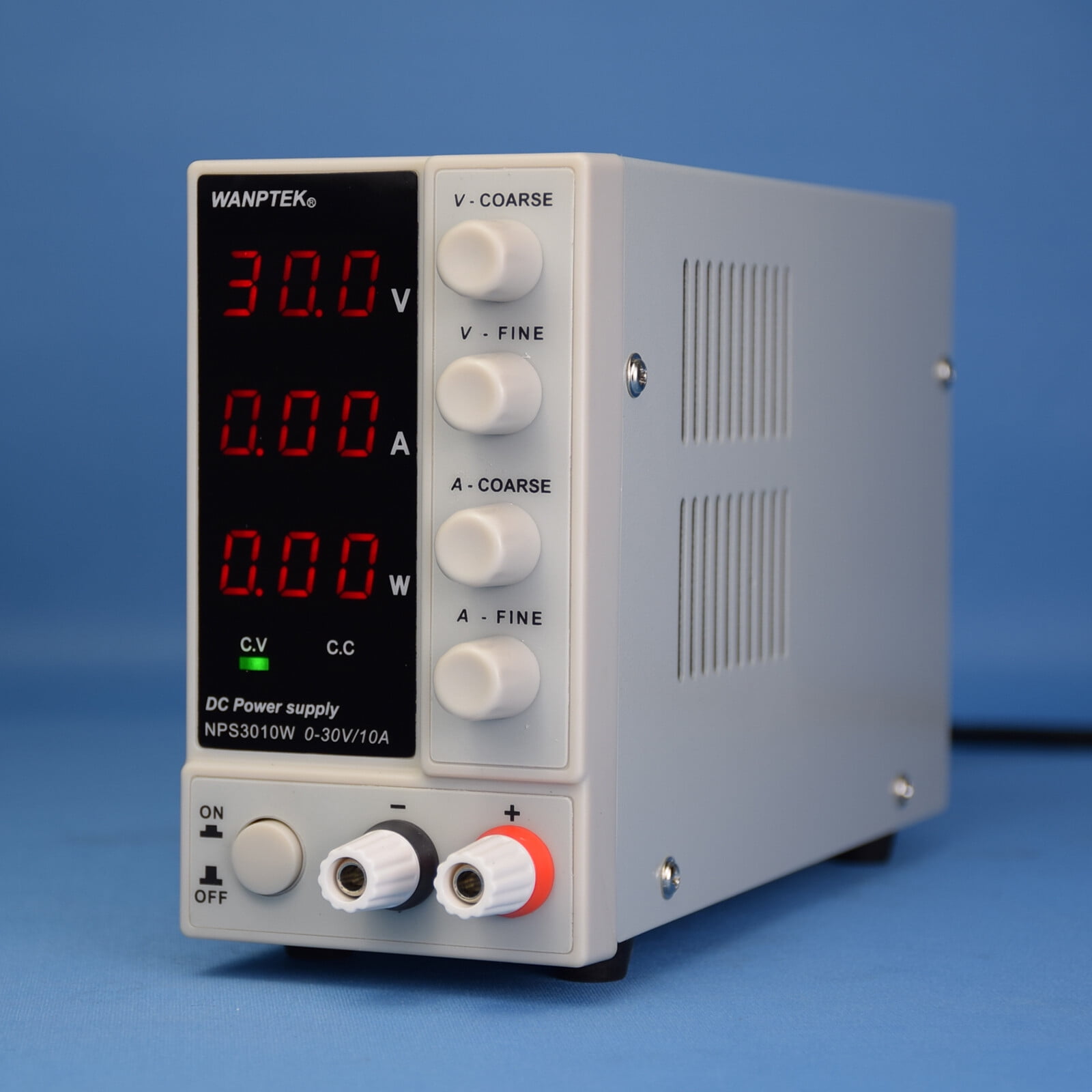 0-10A 300W Lab DC Power Supply Digital Variable Regulated Benchtop ...