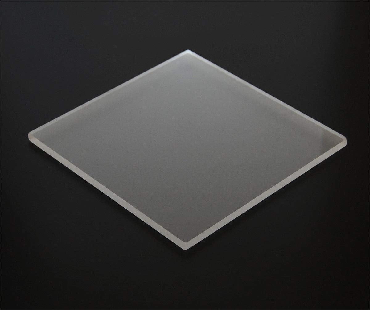 (0.118") Frosted Matte Sheet 24"x12" Cast Plexiglass 3mm Thick Nominal ...