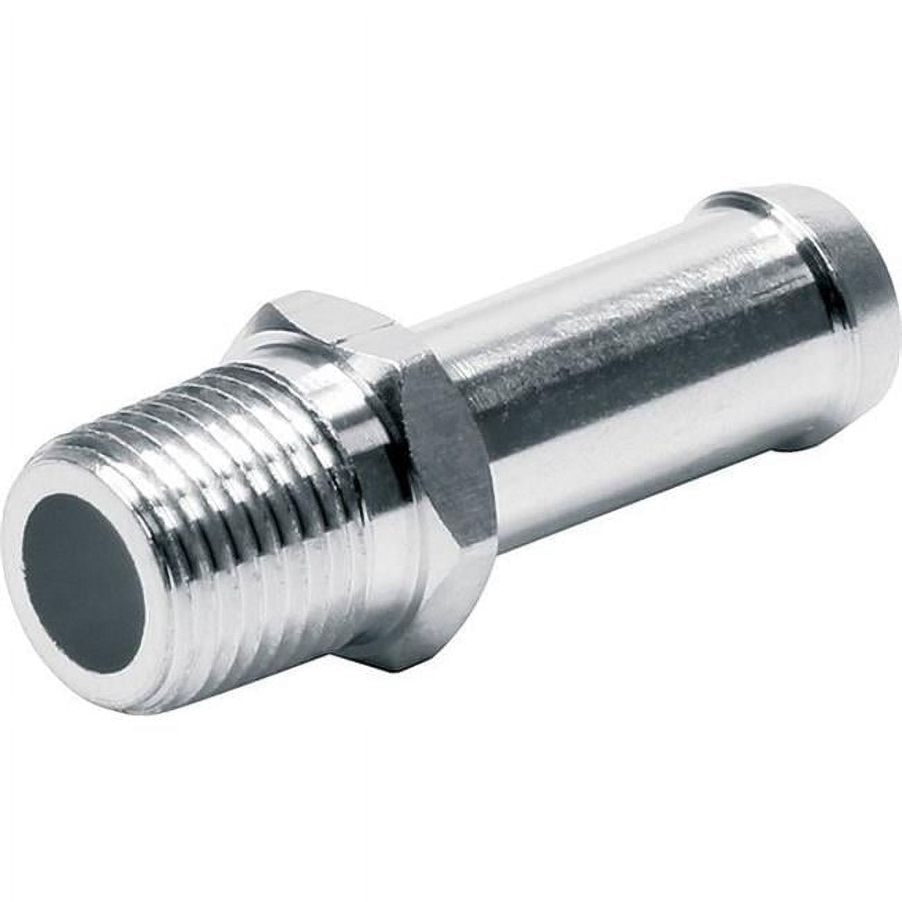 0.12 in. NPT to 0.31 in. Hose Aluminum Radiator Overflow Fitting ...