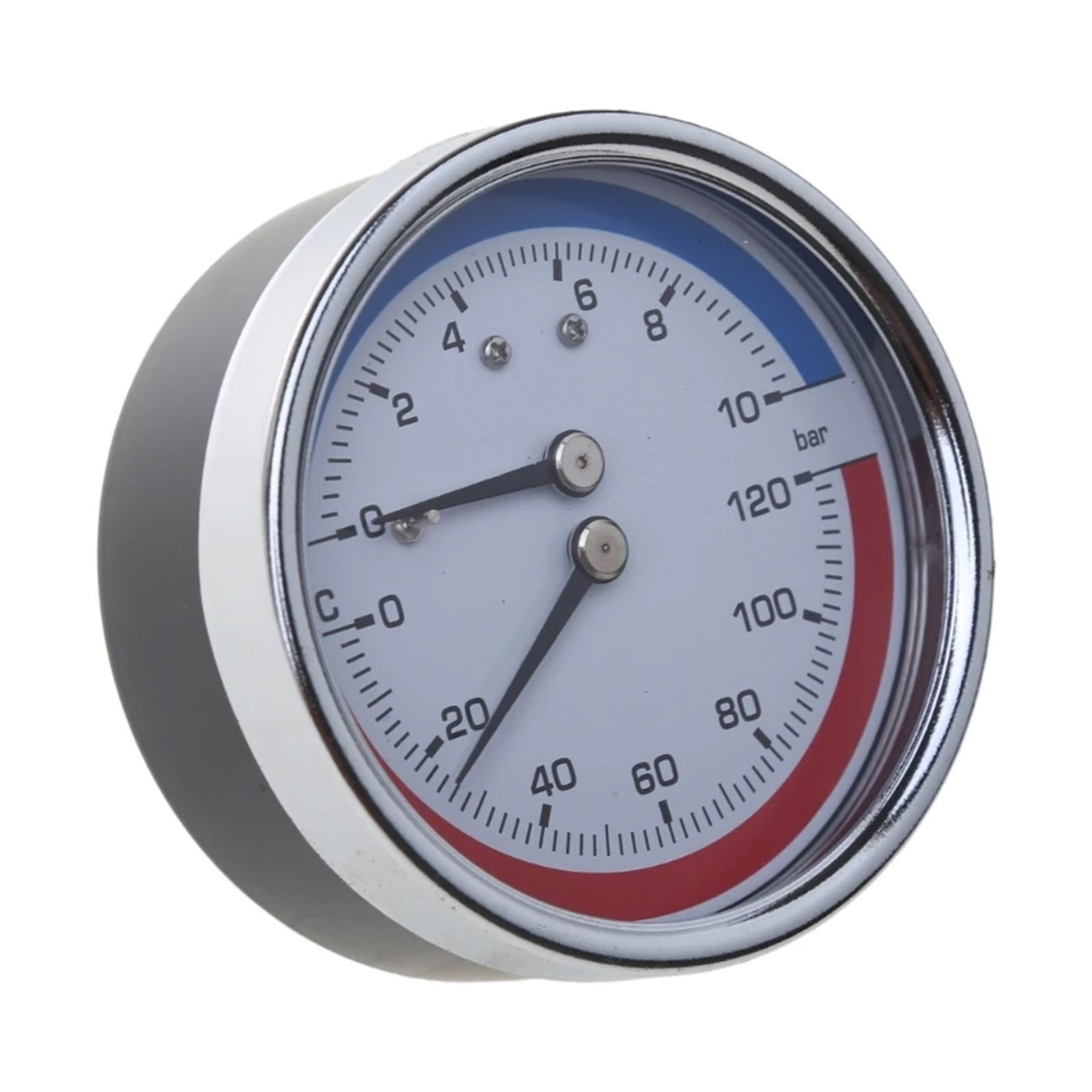 0-120 ℃ 0-10 Bar Mearsuring For Floor Heating System Temperature ...