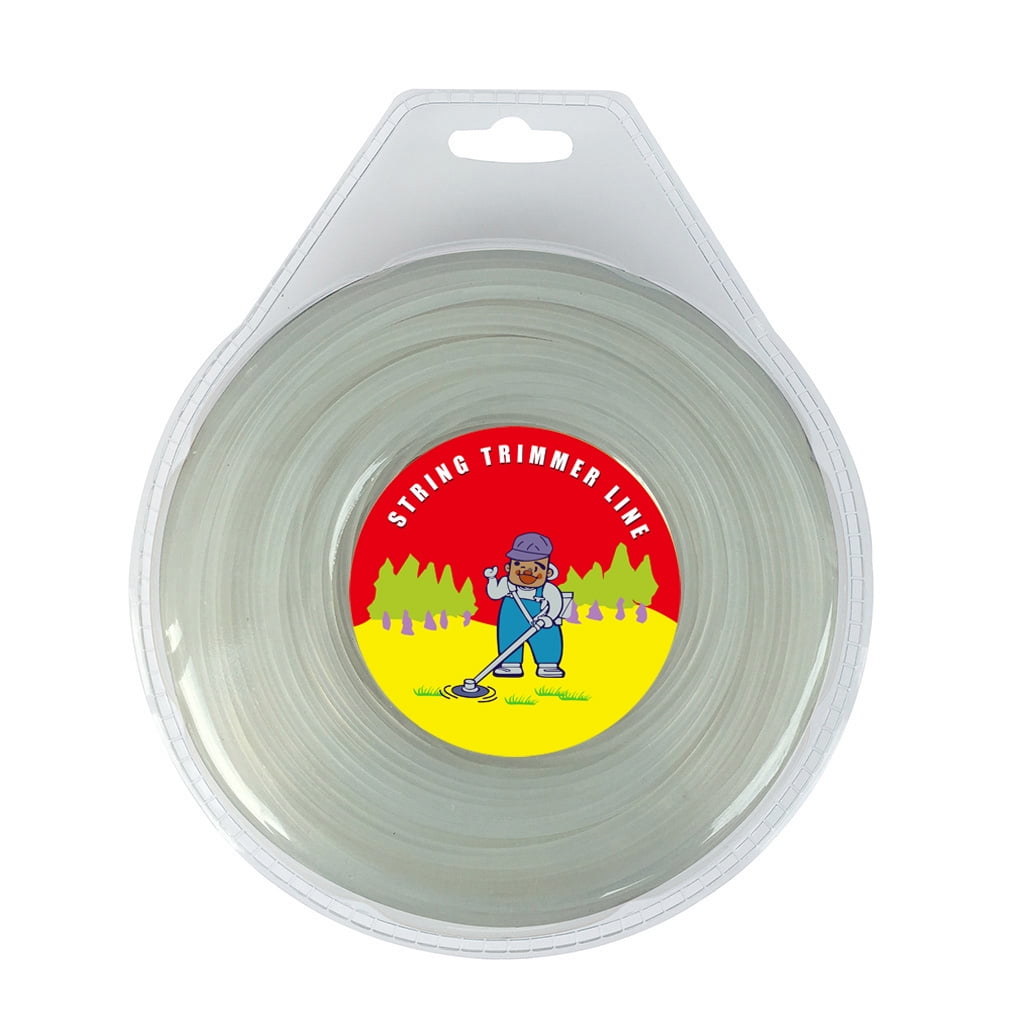0.120 Inches Round String Trimmer Lines Weed Eater Cord White, 1 Pound ...