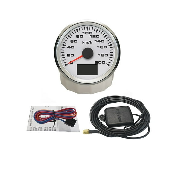 0-120KM/H 0-200KM/H GPS Speedometer Boat Car Motor With 8 Colors ...